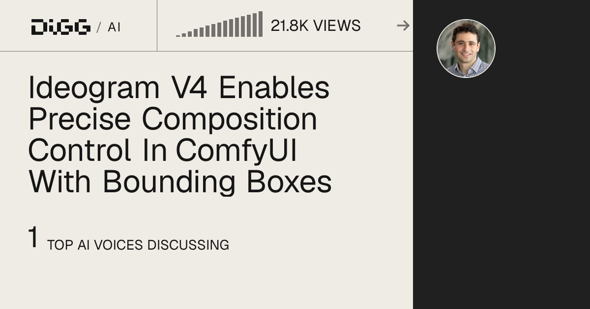 Ideogram V4 Enables Precise Composition Control In ComfyUI With ...