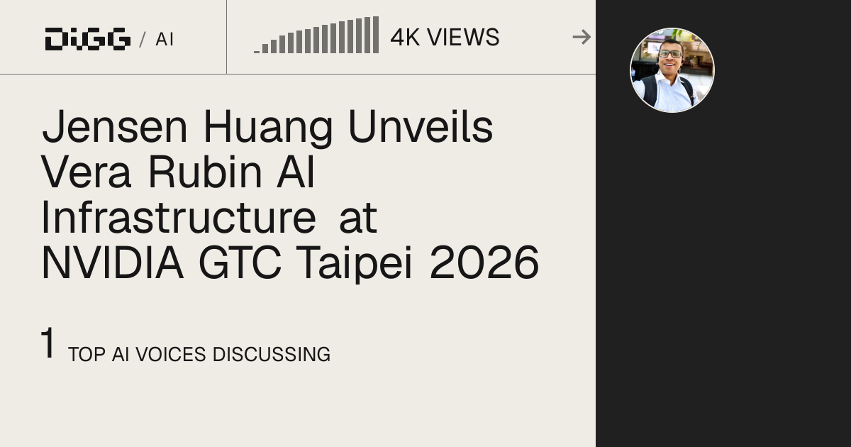 Jensen Huang Unveils Vera Rubin AI Infrastructure at NVIDIA GTC Taipei ...