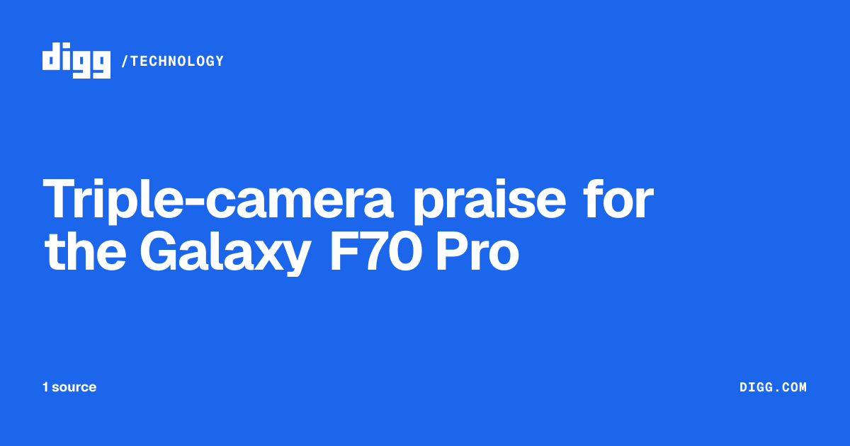 Samsung Officially Announces Galaxy Z TriFold Dual-Folding Phone · Digg